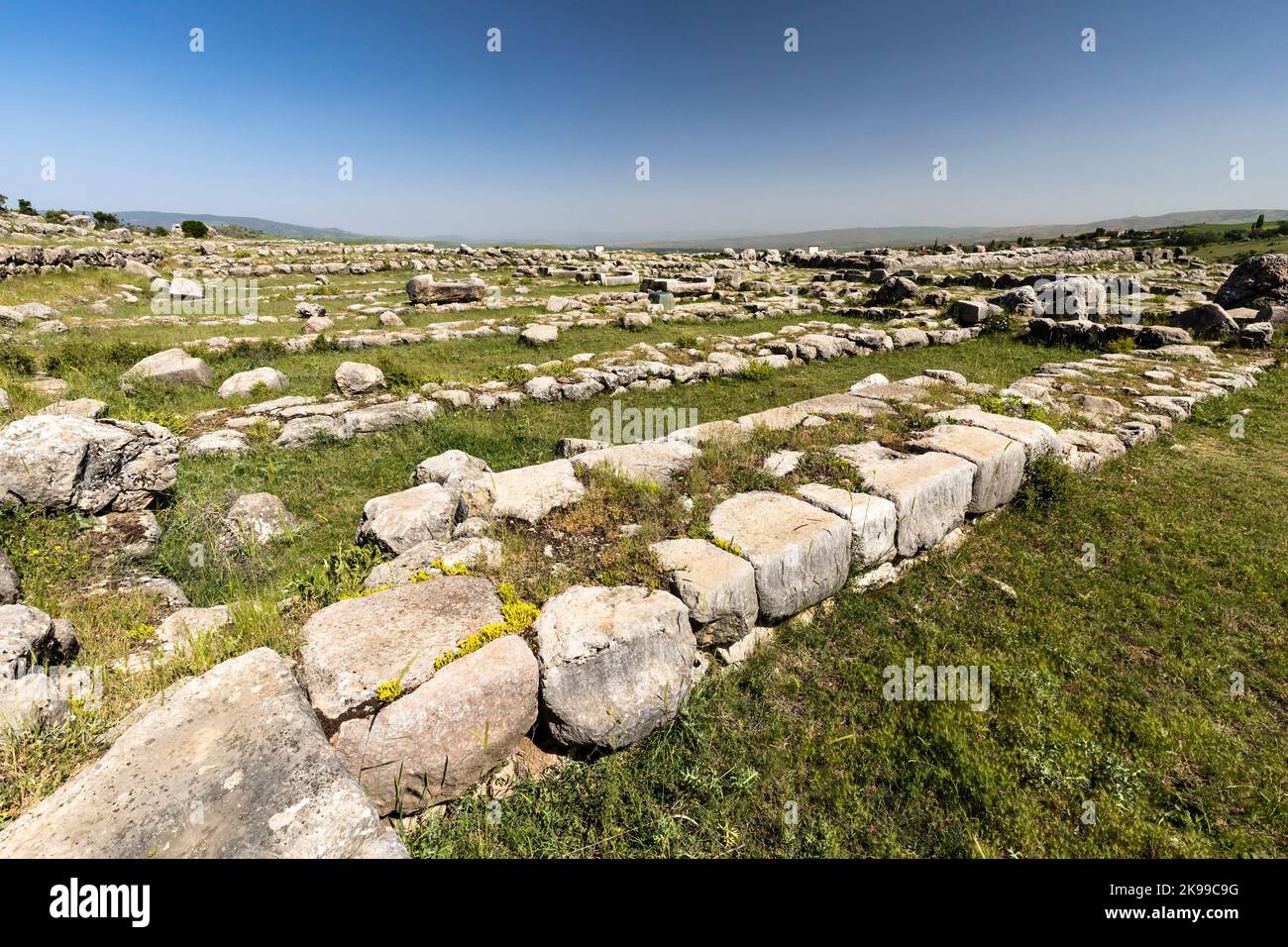 Hattusa, Hattusas, Temple 1(Great Temple) complex, capital of Hittite ...