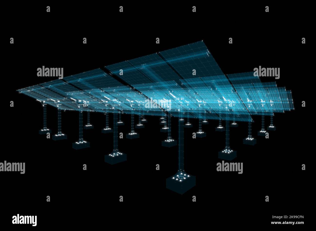Solar Panel Concept. 3d illustration Stock Photo - Alamy