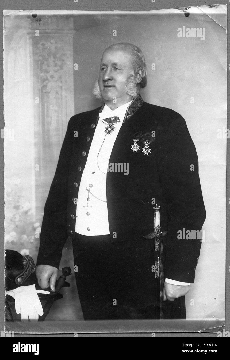 Machine director Johan Henrik Lundberg Stock Photo - Alamy