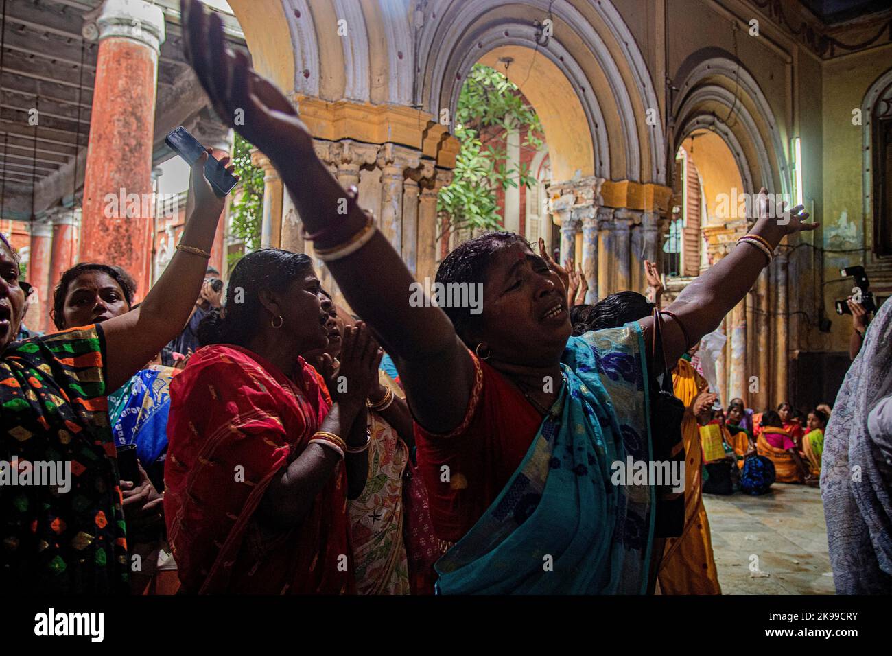 Kolkata, West Bengal, India. 26th Oct, 2022. The festival Annkut Puja ...