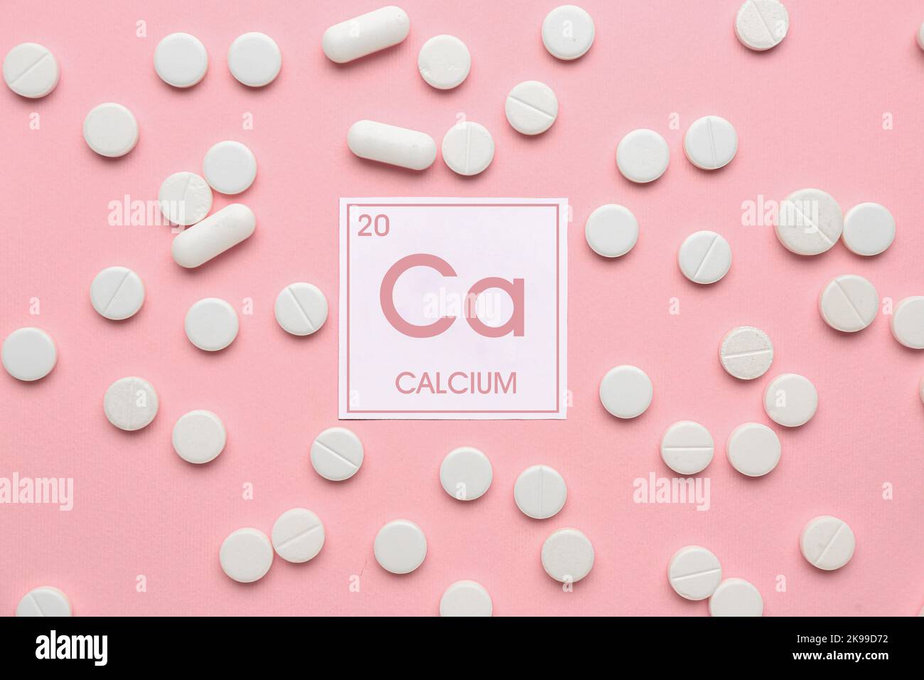 Calcium ca chemical element periodic hi-res stock photography and ...