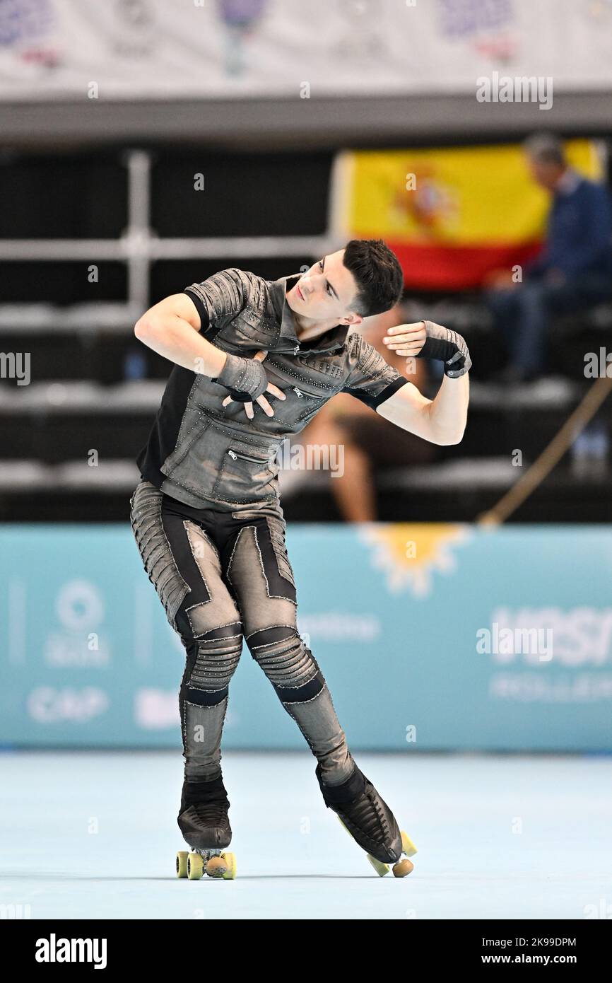 LLOREN‚ ALVAREZ CABALLERO, Spain, performing in Senior Men Solo Dance ...