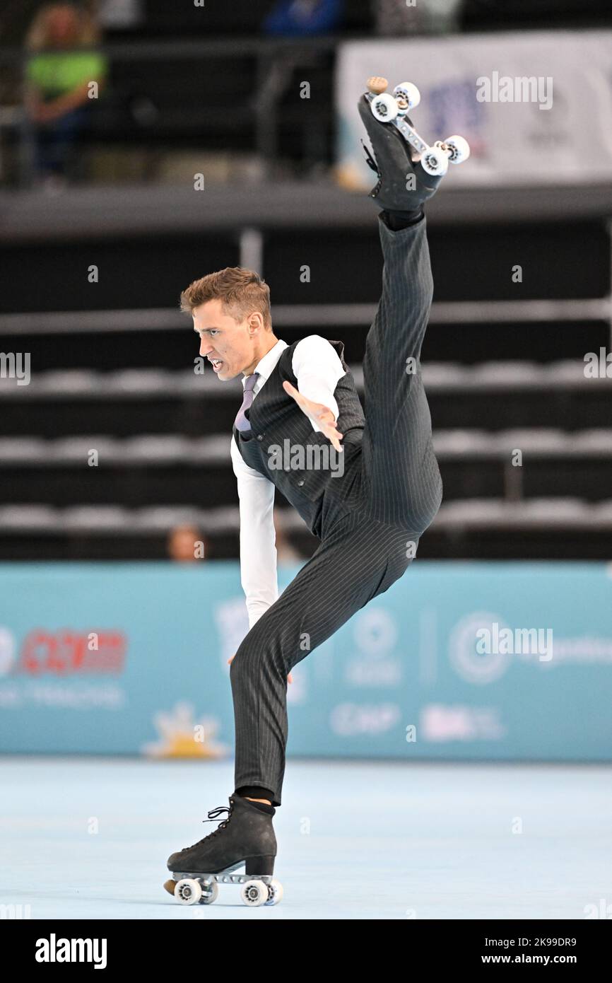 MATTIA QUALIZZA, Italy, performing in Senior Men Solo Dance - Style ...