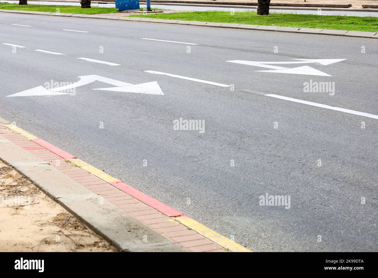Road signs marking marks hi-res stock photography and images - Alamy
