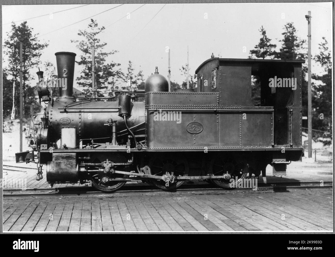 Nordmark - Klarälven Railway, NKLJ LOK 2 Stock Photo - Alamy