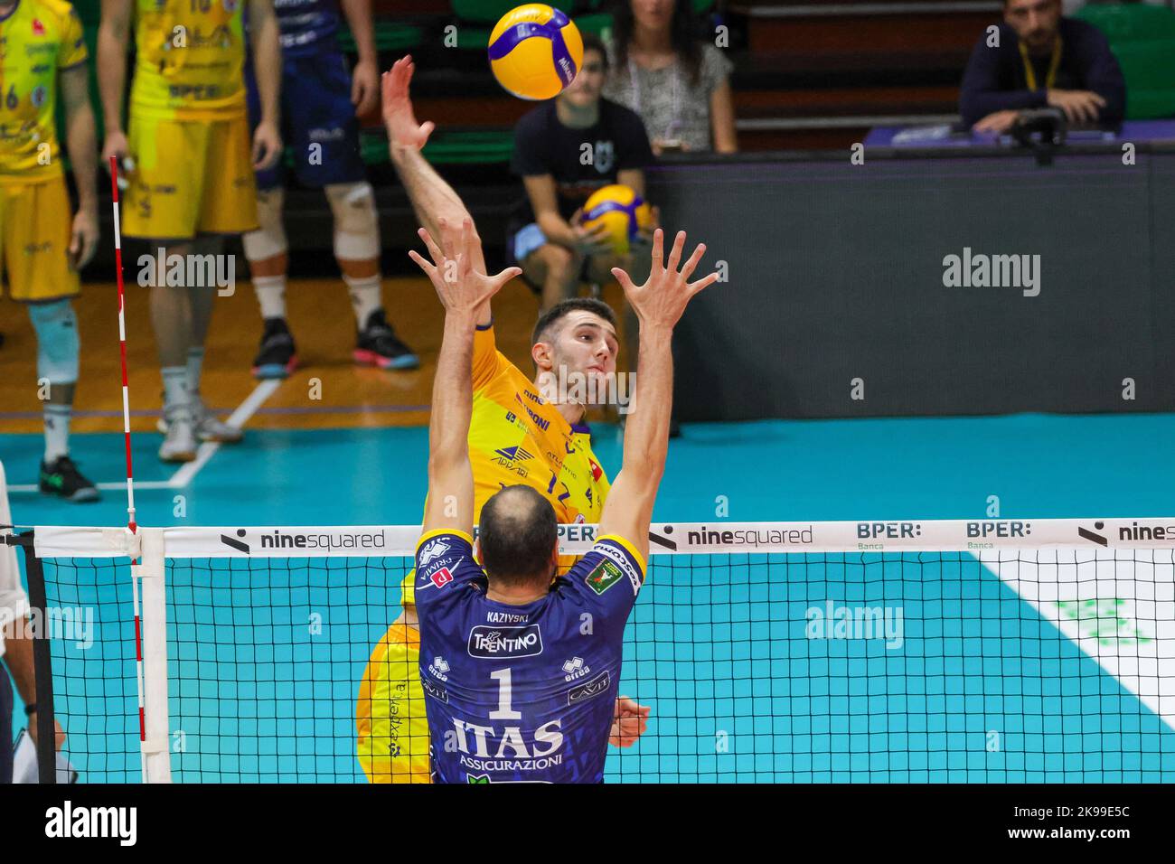 PalaPanini, Modena, Italy, October 26, 2022, Aris Lagumdzija (Valsa ...