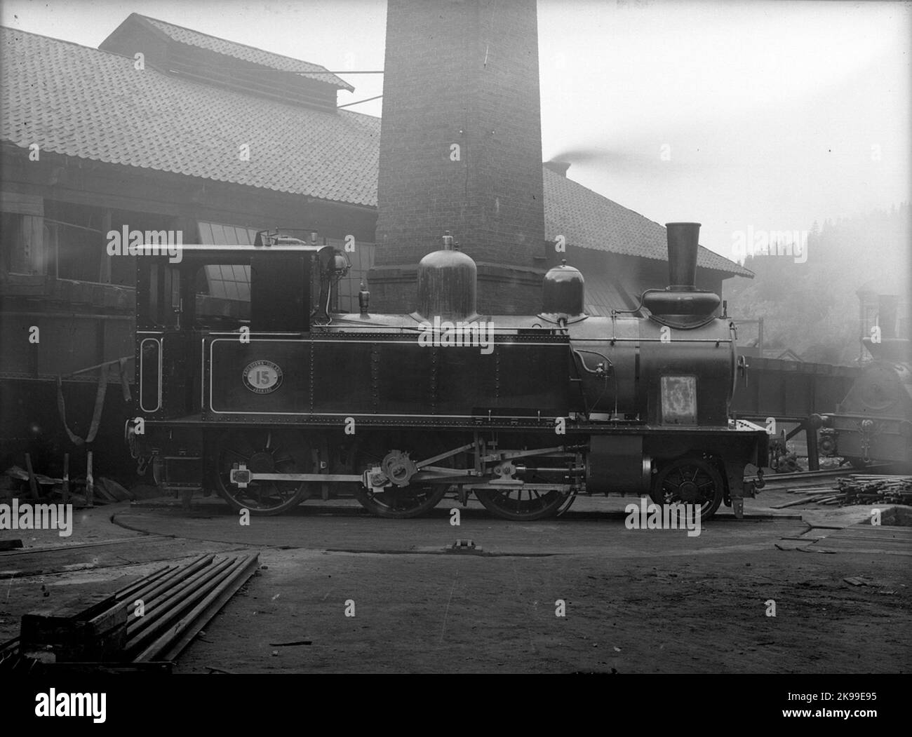 Steam locomotive on the turntable hi-res stock photography and images ...