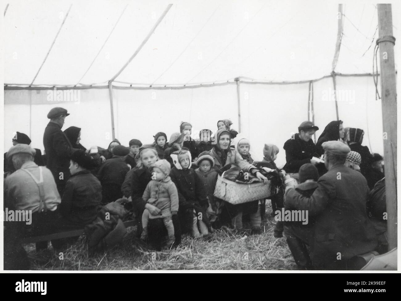Finnish refugees in Haparanda, autumn 1944 Stock Photo - Alamy