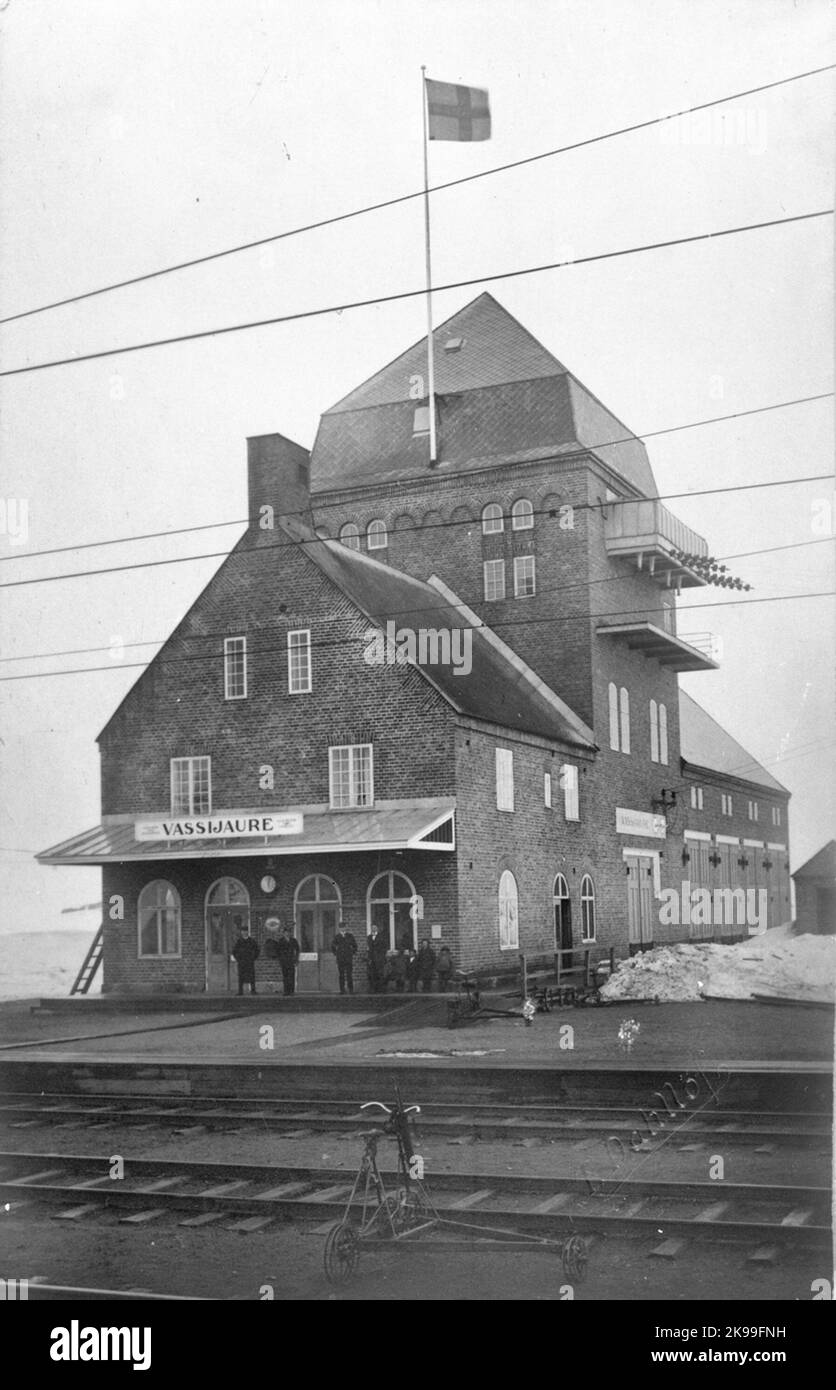 Station built in 1902. In connection with the track's electrification ...