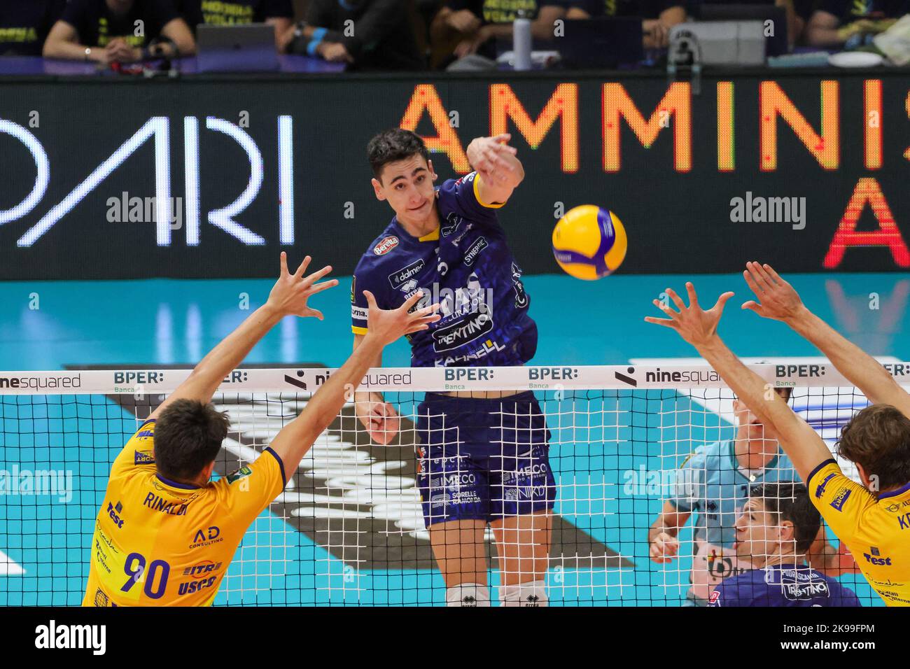 PalaPanini, Modena, Italy, October 26, 2022, Alessandro Michieletto ...