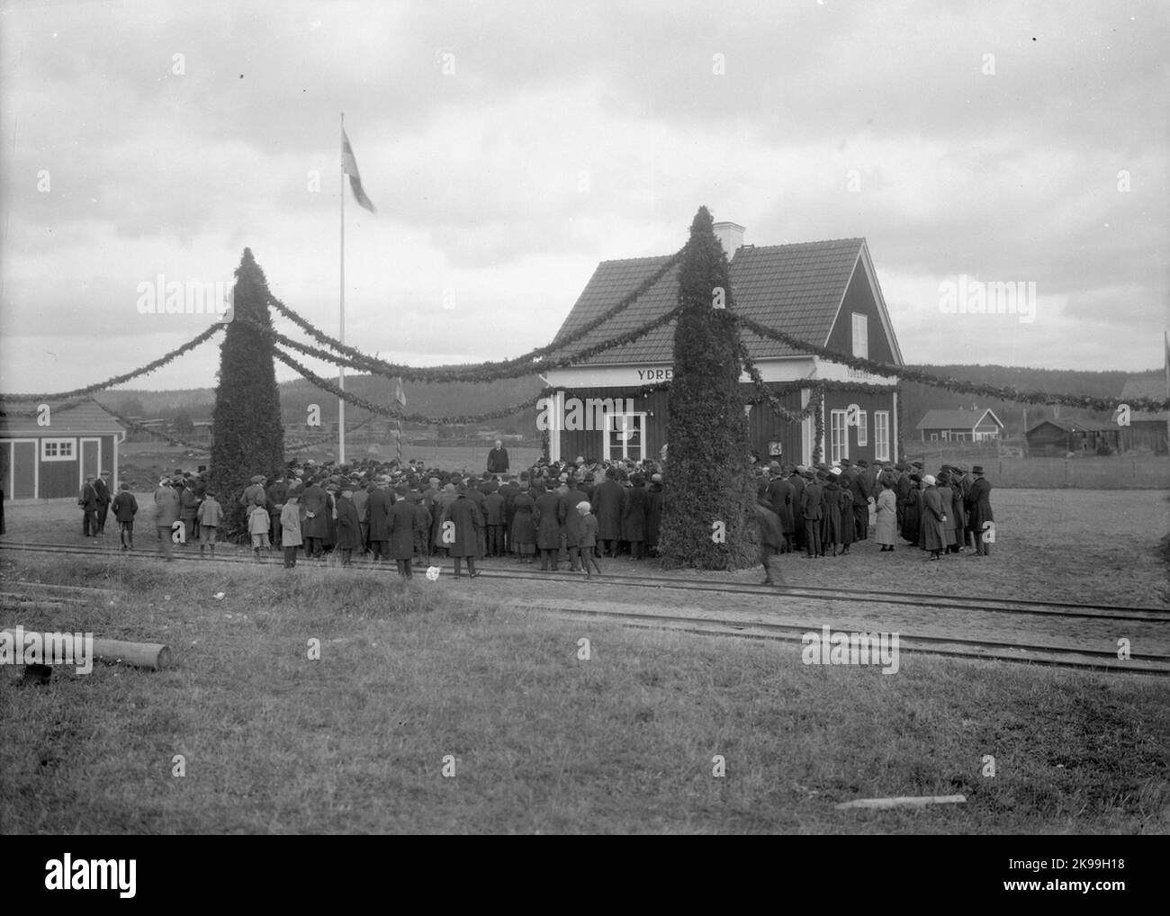 Inauguration of Vyj-Vimmerby-Ydre railway Stock Photo - Alamy