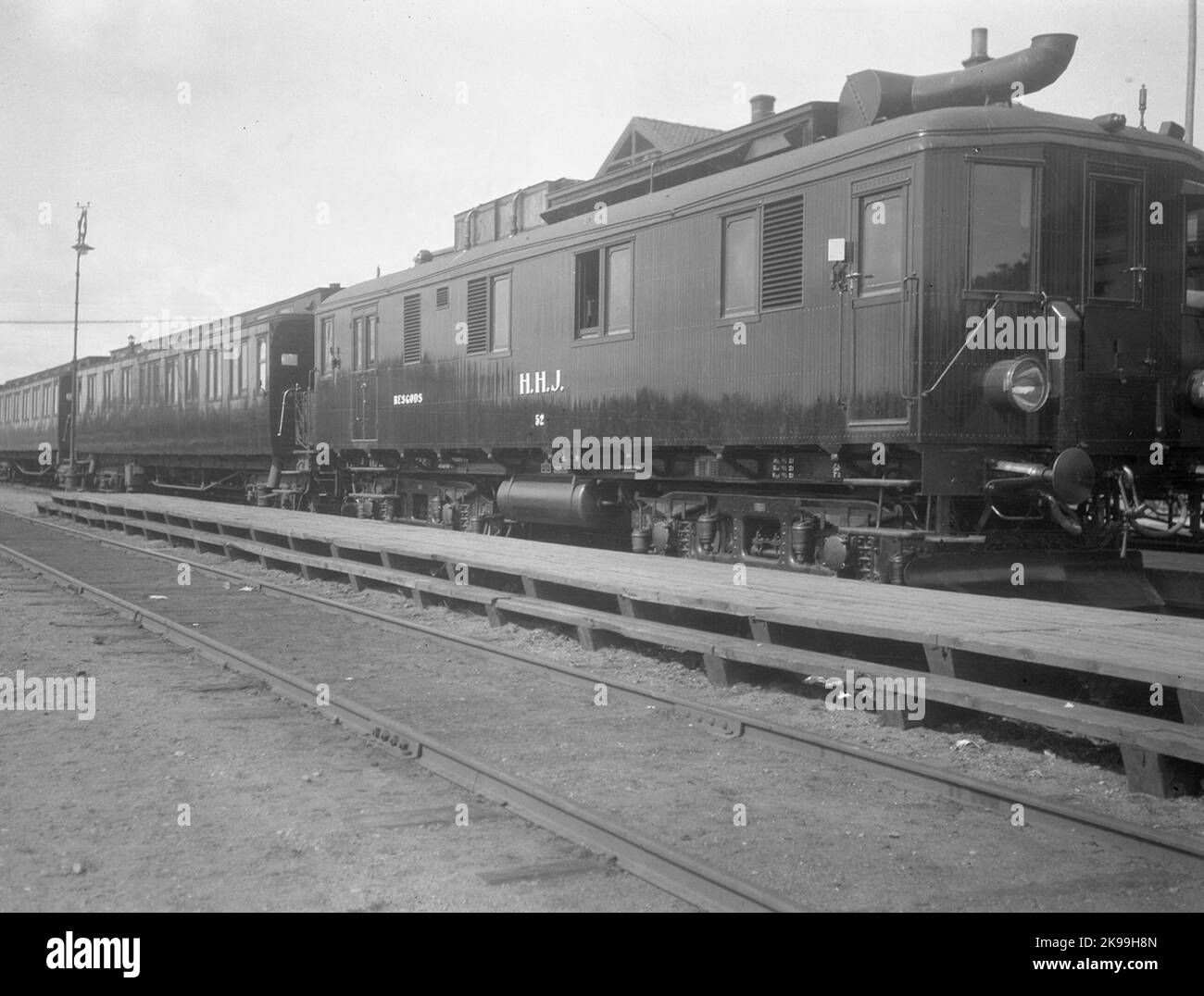 HHJ 52 HHJ, Helsingborg - Hässleholms Railway incineration engine ...