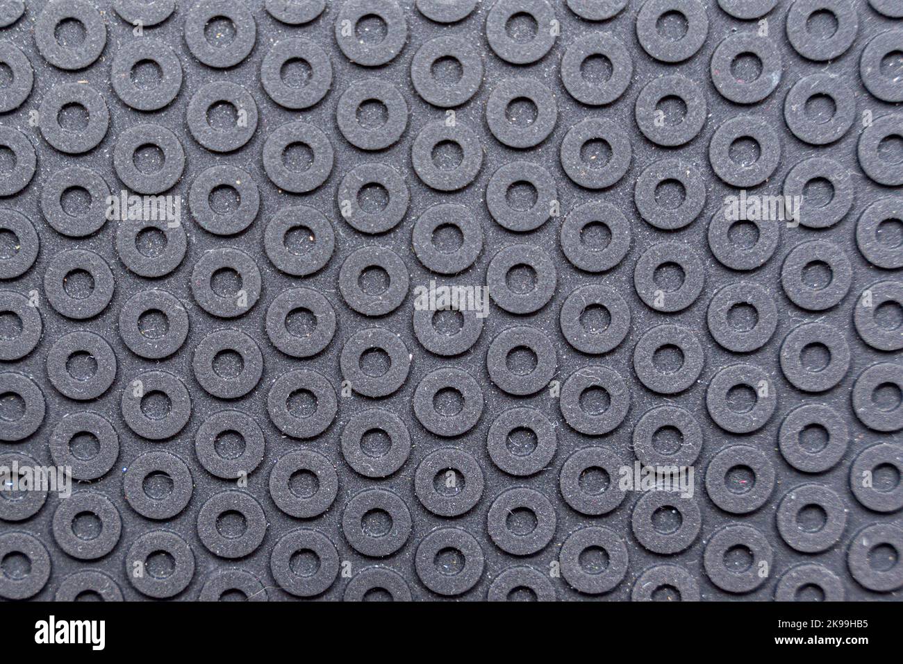 Seamless black studded rubber floor panels for texture or background ...