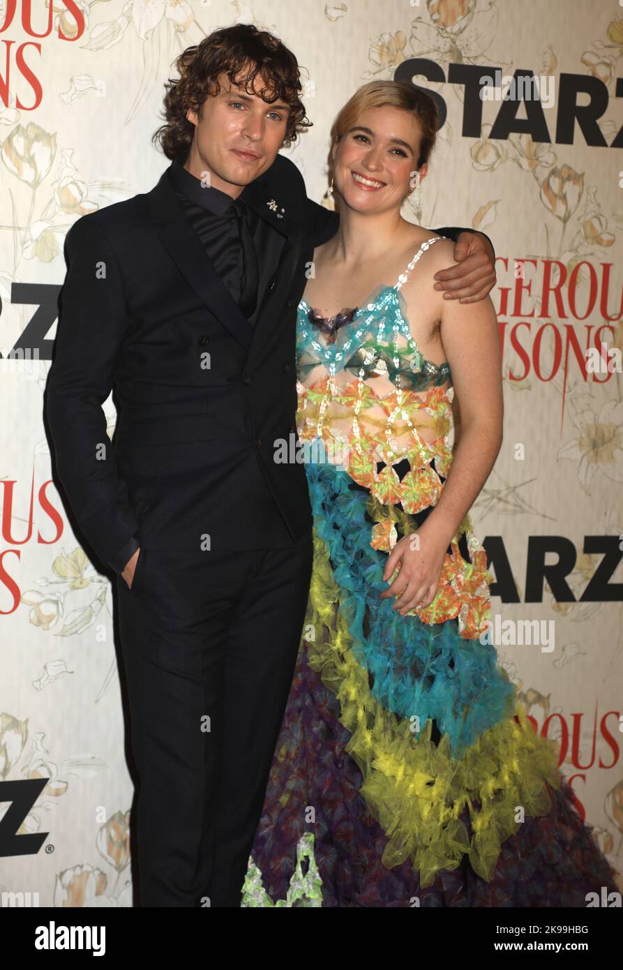 October 26, 2022, New York City, New York, USA: Actors NICHOLAS DENTON ...