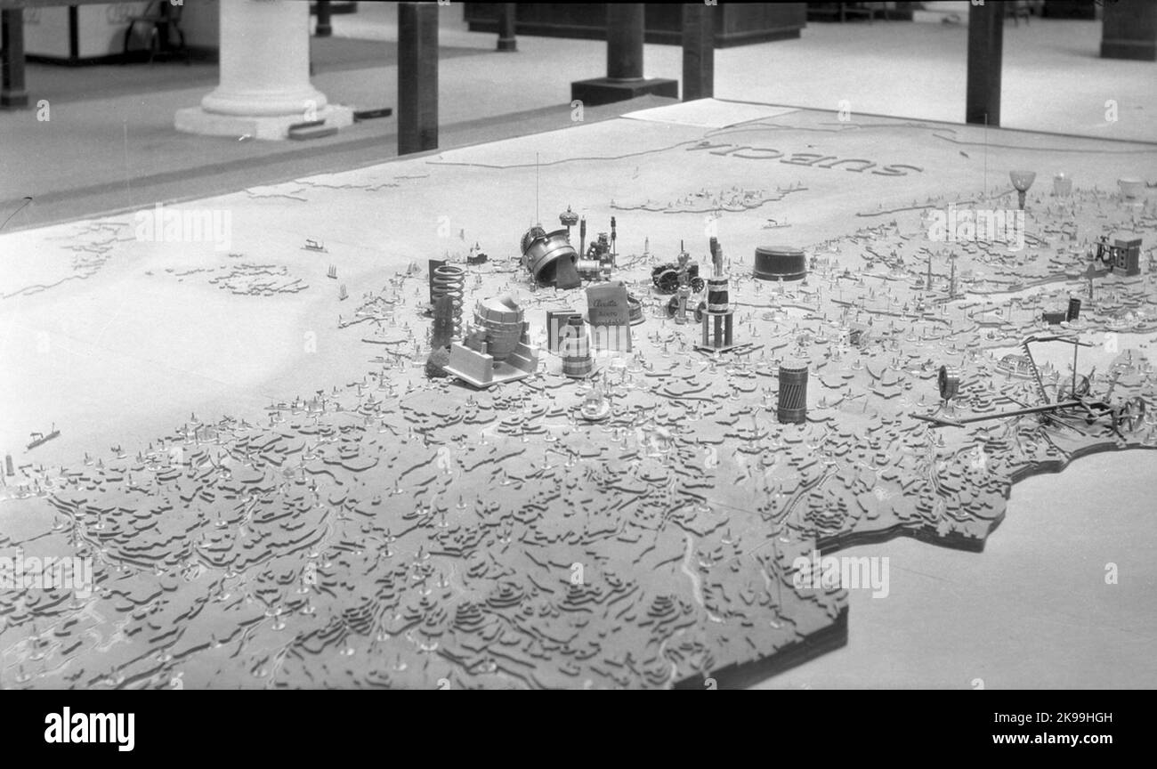 Railway map of sweden hi-res stock photography and images - Alamy