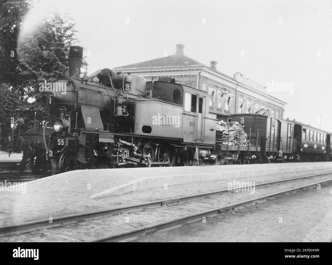 Central Blekinge Railway, BTJ Lok 55 Stock Photo - Alamy