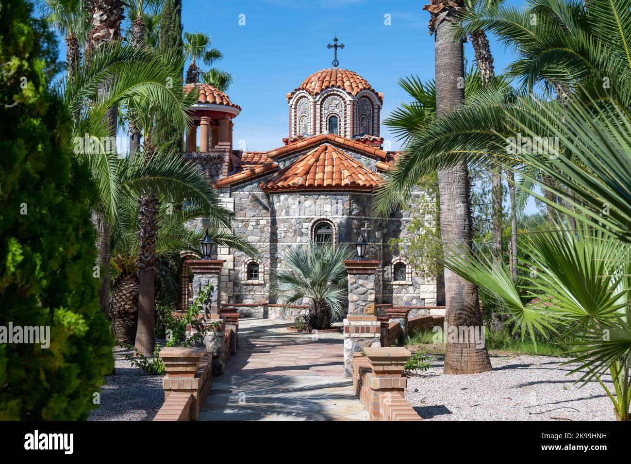 St Nicholas' chapel located at St Anthony's Greek Orthodox Monastery in ...