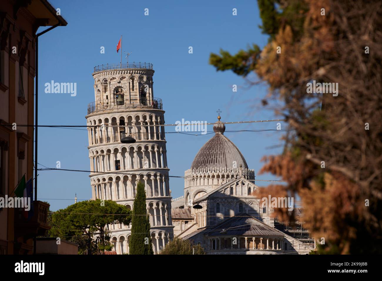 Pisa, Tuscany, Italy, historic landmark Leaning Tower of Pisa ...