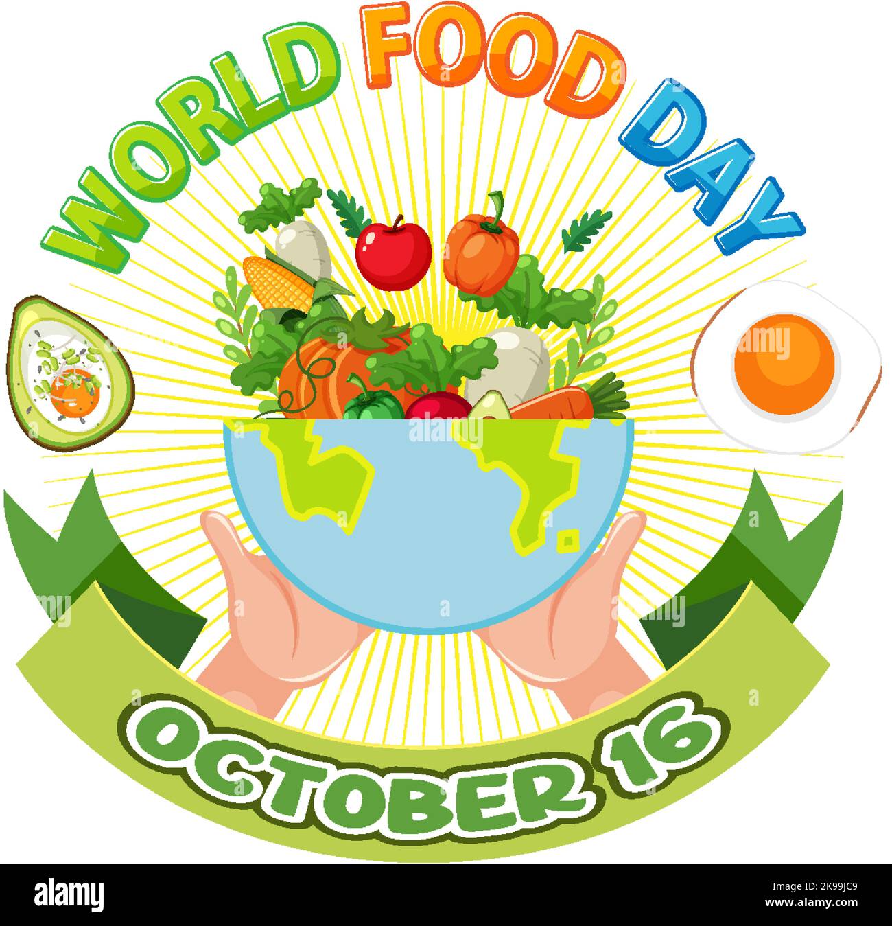World Food Day Banner Design illustration Stock Vector Image & Art - Alamy