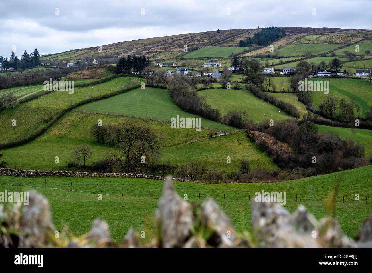 Green fields of ireland hi-res stock photography and images - Alamy