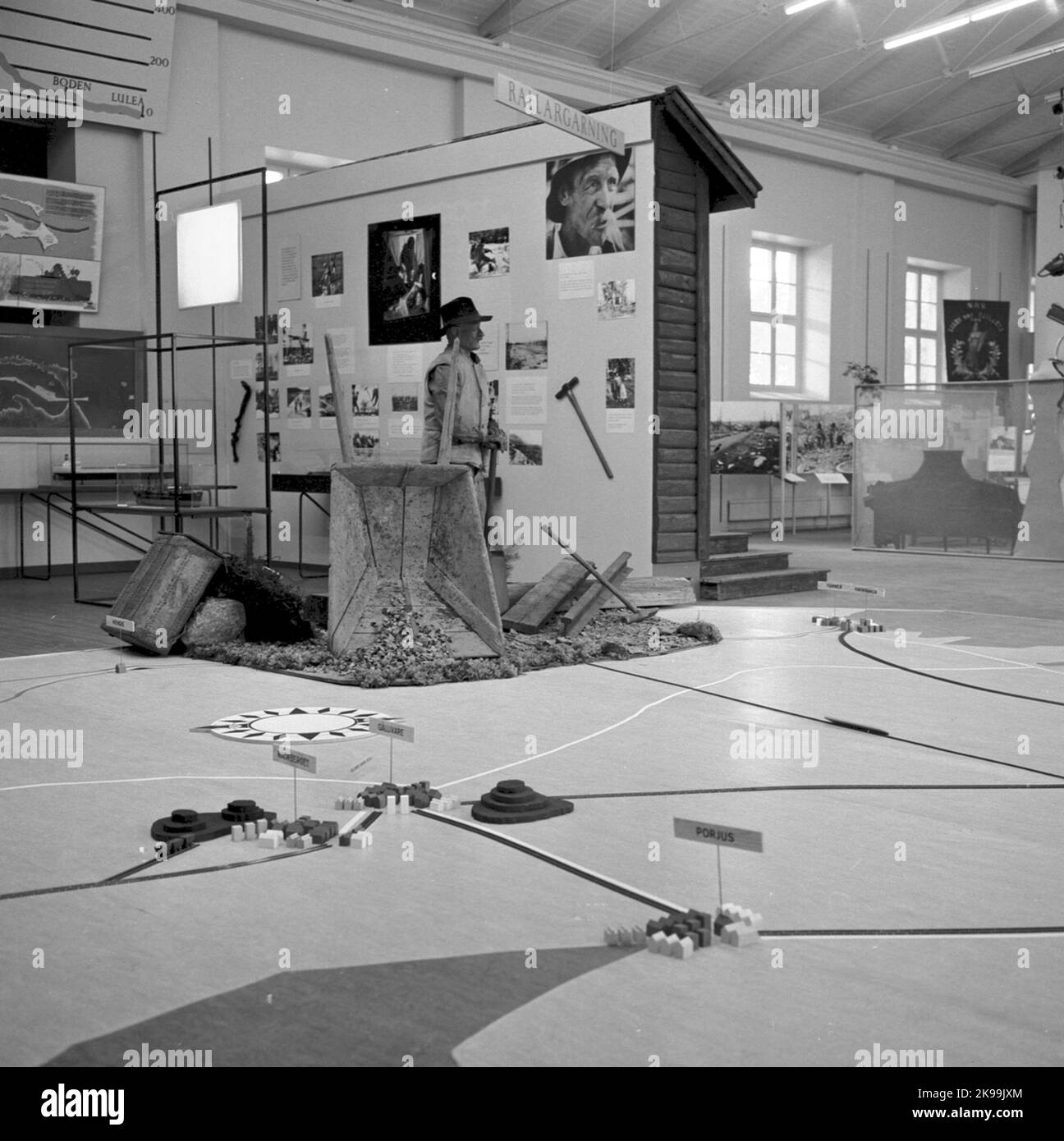 Luossavaara kiirunavaara aktiebolag Black and White Stock Photos ...