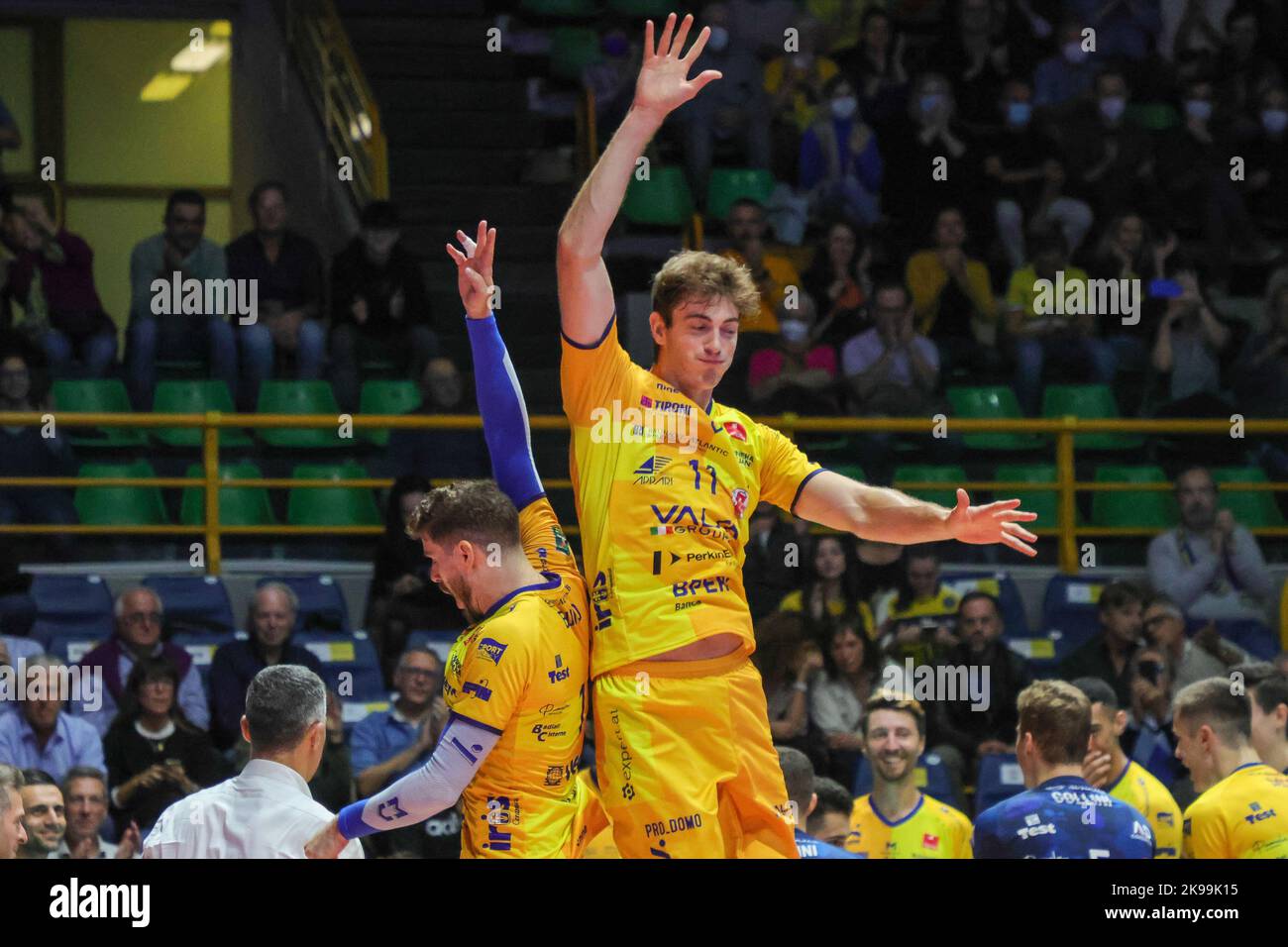 October 26, 2022, Modena, Italy: Modena, Italy, PalaPanini, October 26 ...