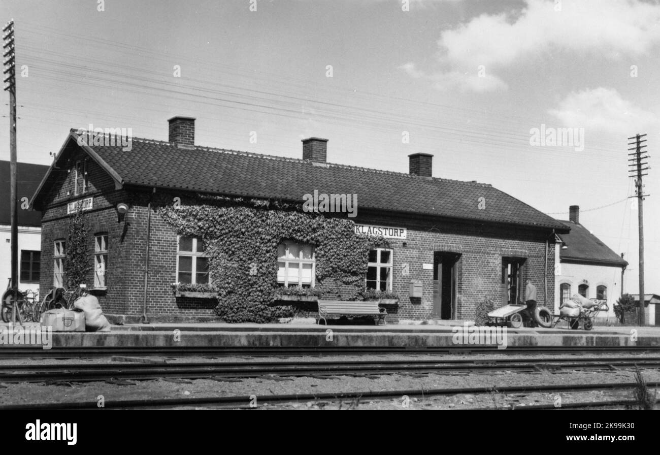 Trelleborg - Rydsgårds Railway, TRJ, Klagstorp Railway Station Stock ...