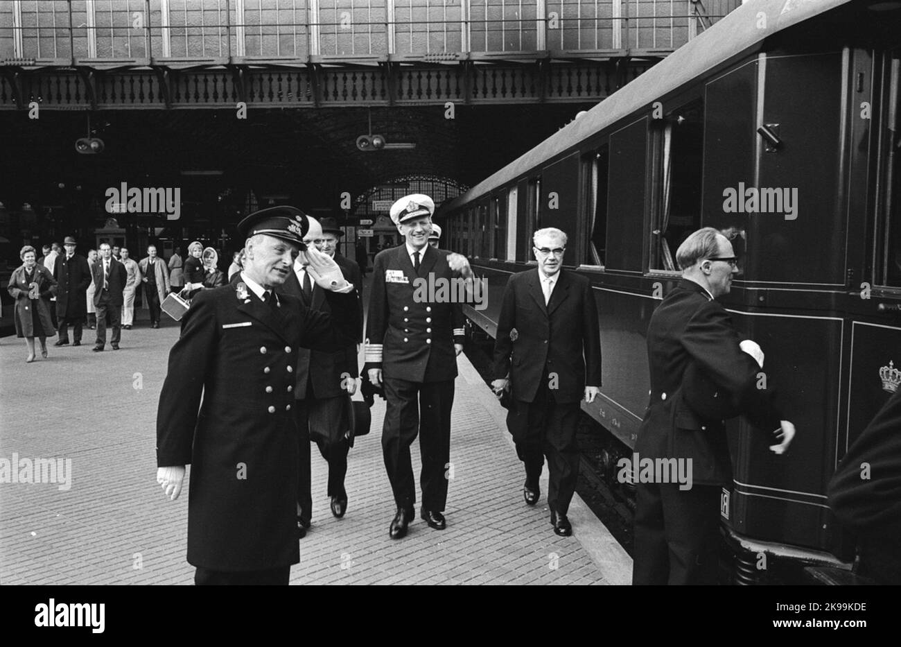 Inauguration of the "Bird Road Line" between Rodbyhavn, Lolland ...