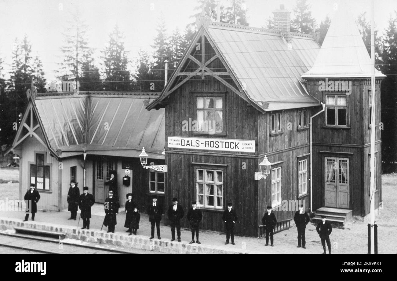 Dals-Rostock station DJ Stock Photo - Alamy