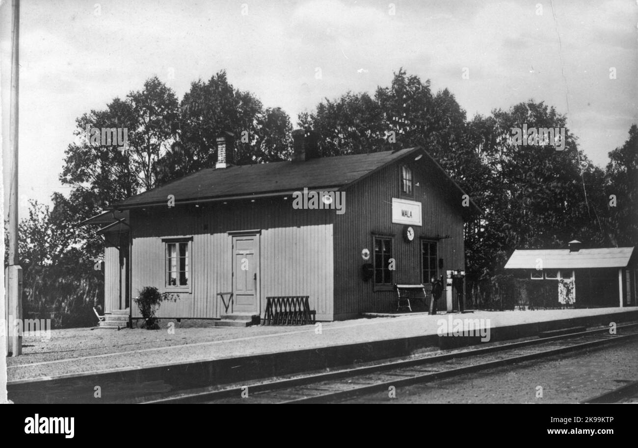 The station was put into operation in 1890. The iron age grave field ...