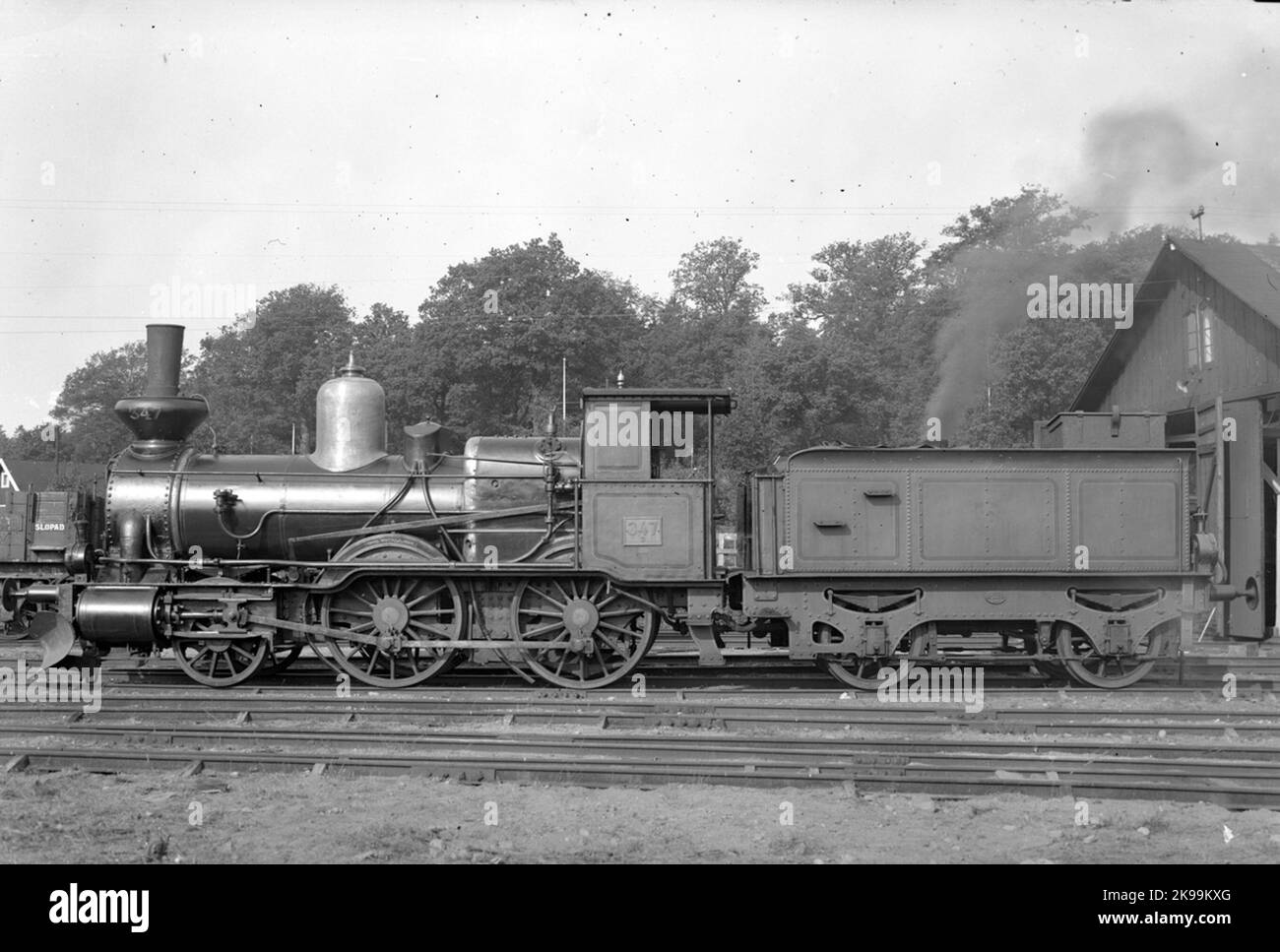 State Railways SJ da 347; Railway Museum Stock Photo - Alamy