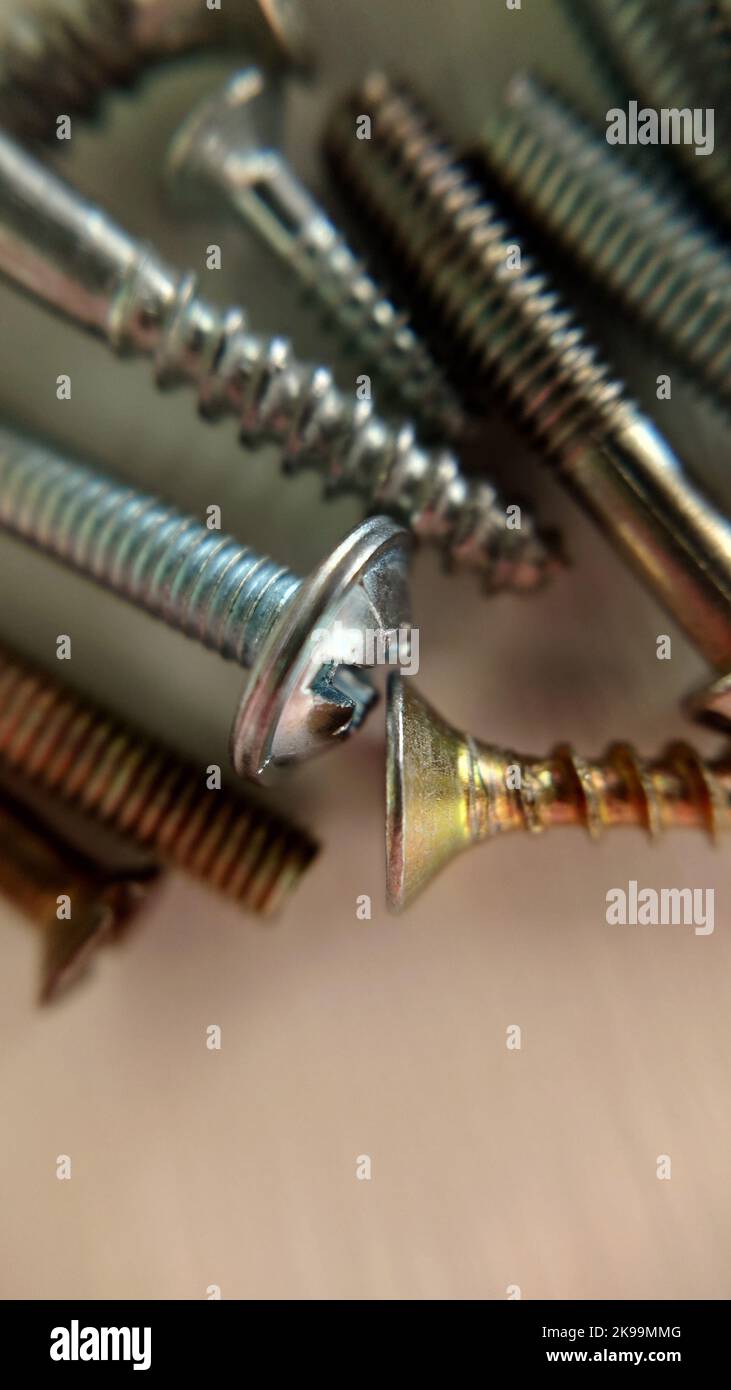 Mixed screws hi-res stock photography and images - Alamy