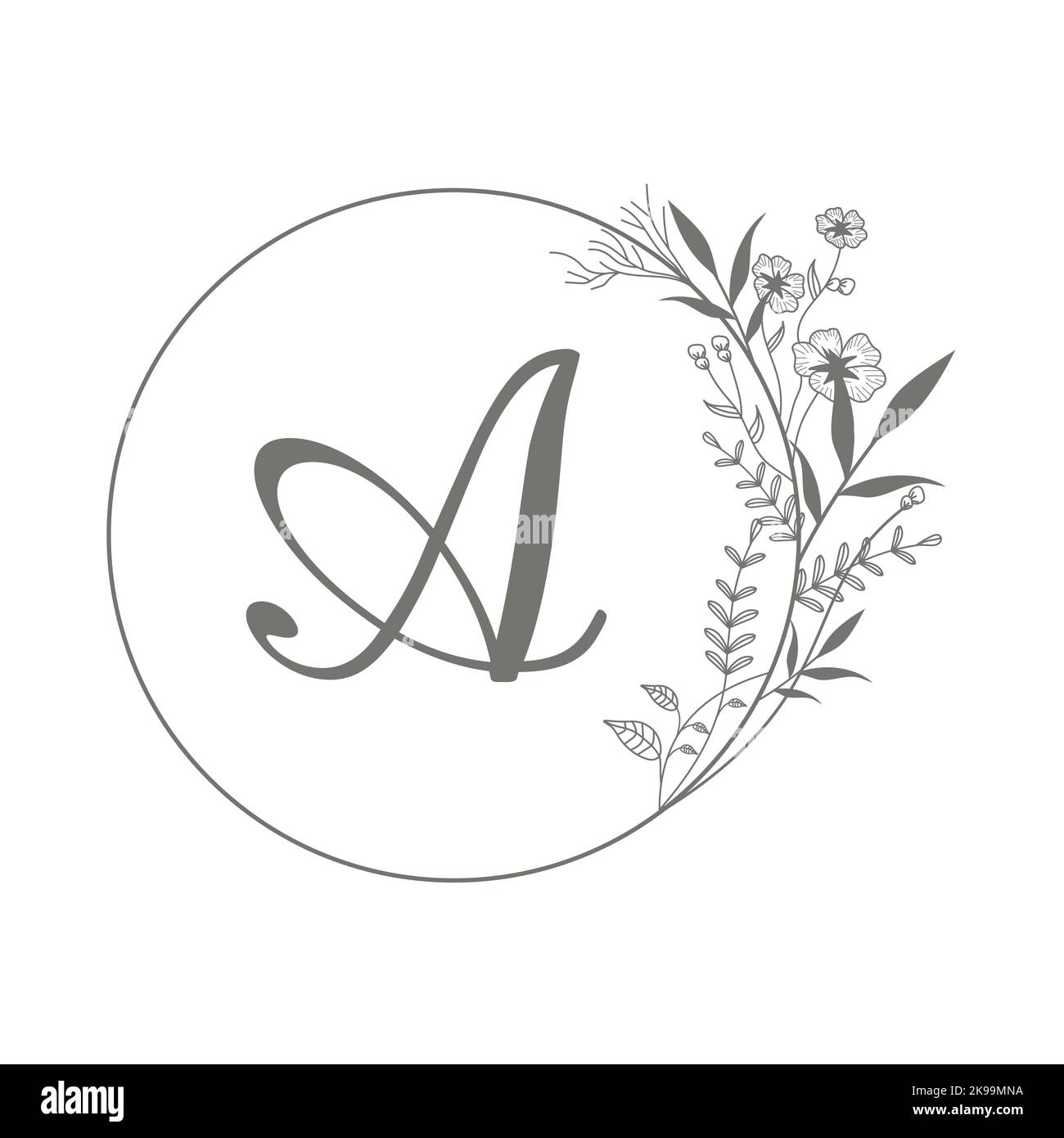 Floral beauty in nature Stock Vector Images - Alamy