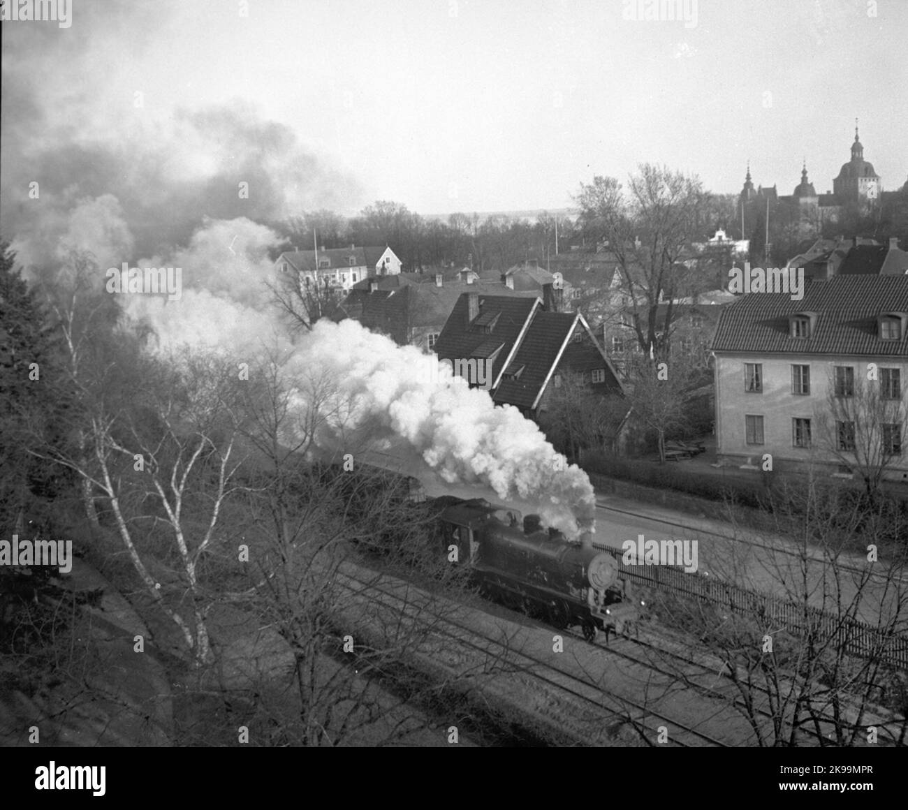 State railways. SJ E2 982 Stock Photo - Alamy