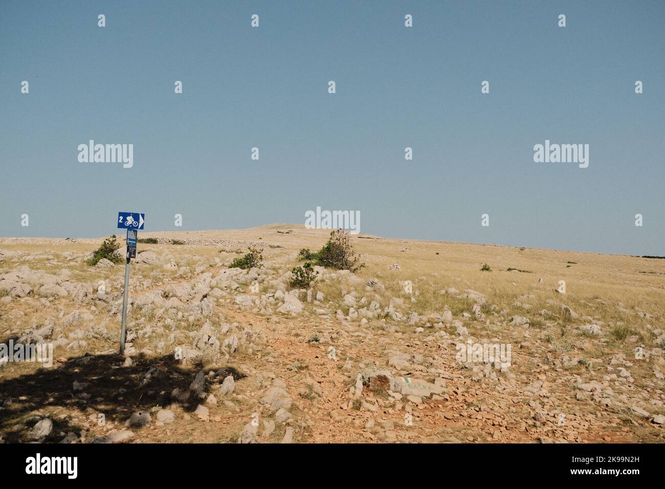 A landscape of a deserted area Stock Photo - Alamy