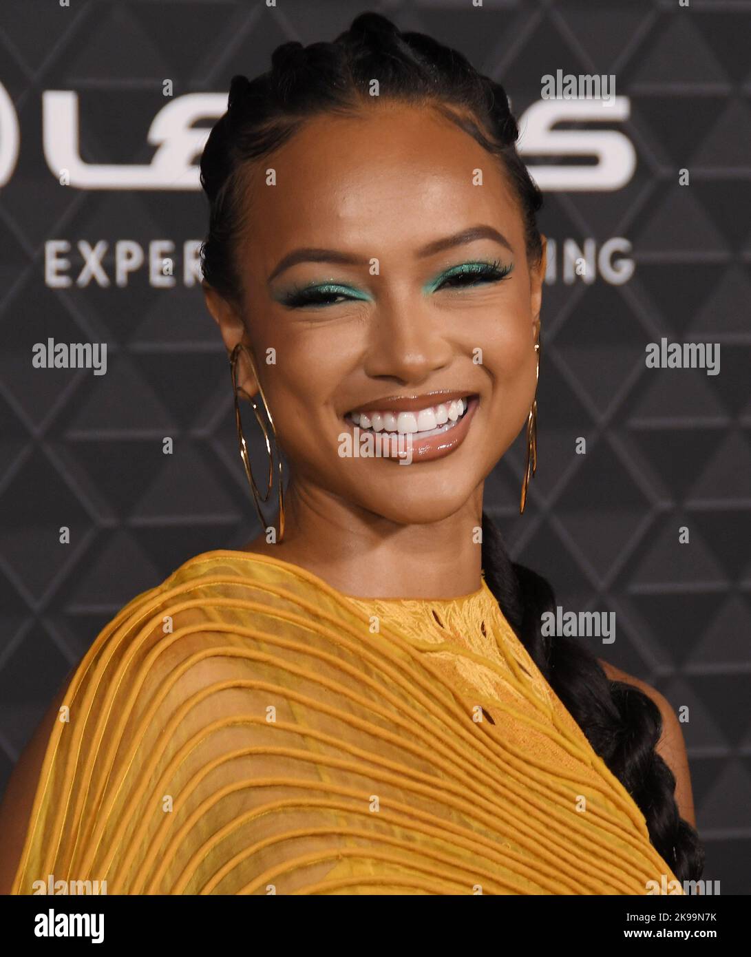 Los Angeles, USA. 26th Oct, 2022. Karrueche Tran arrives at the Marvel ...
