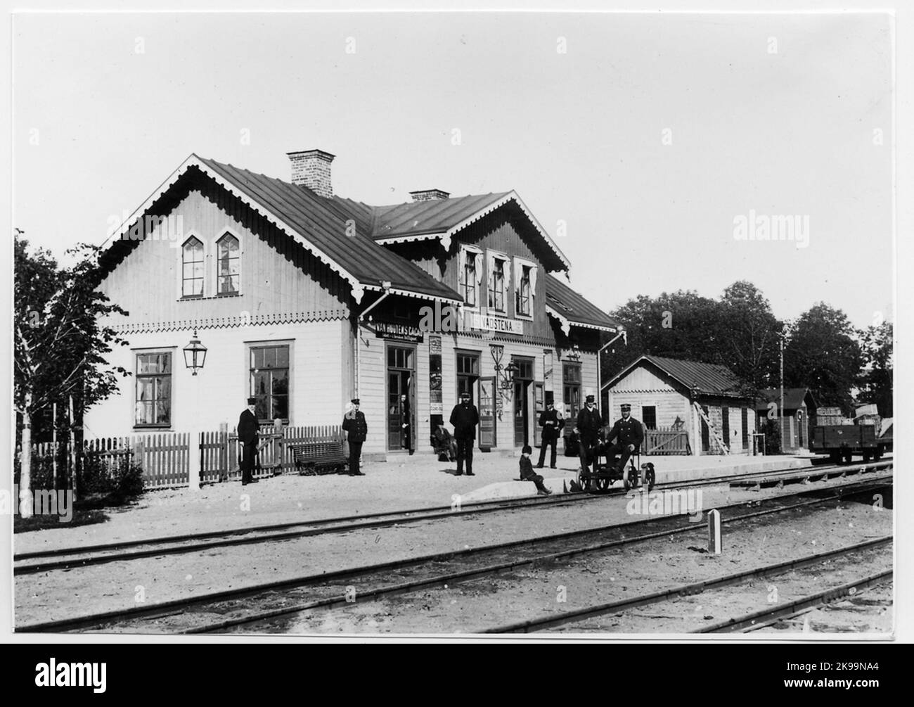 Vadstena station hi-res stock photography and images - Alamy
