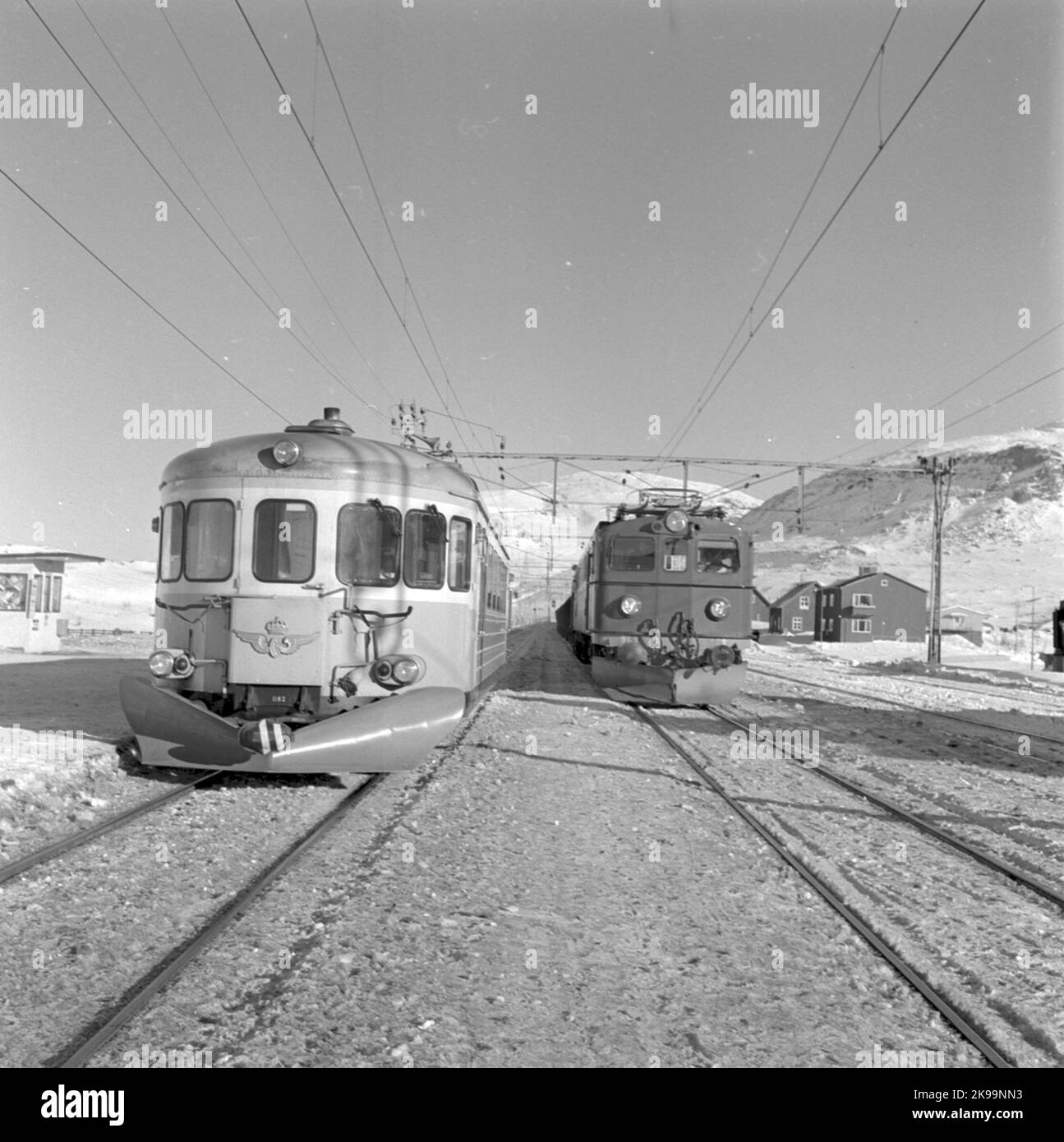 Ore railway station Black and White Stock Photos & Images - Alamy