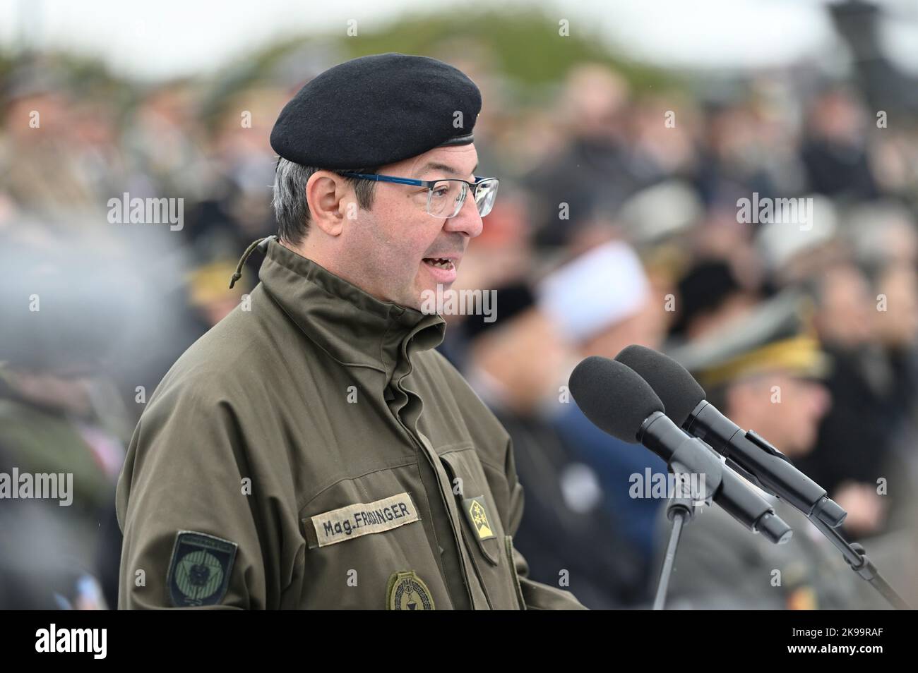 Vienna, Austria. 26th Oct 2022. Austrian national day 2022 in Vienna at ...