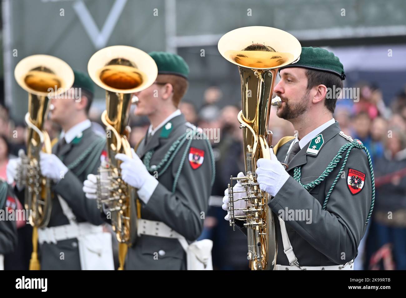 Vienna, Austria. 26th Oct 2022. Austrian national day 2022 in Vienna at ...