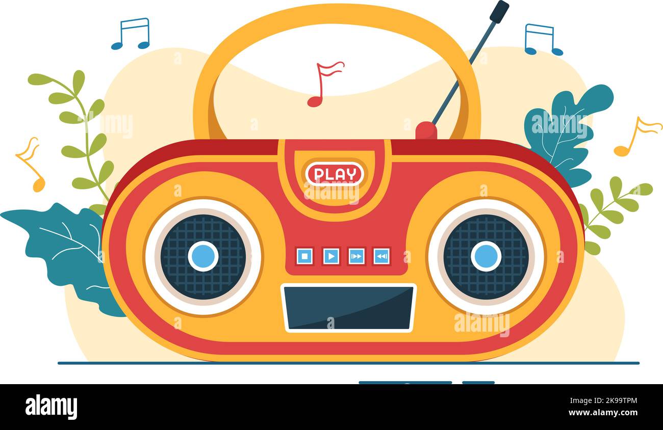 MP3 Player with Headphones, Headset and Phone of Music Listening ...