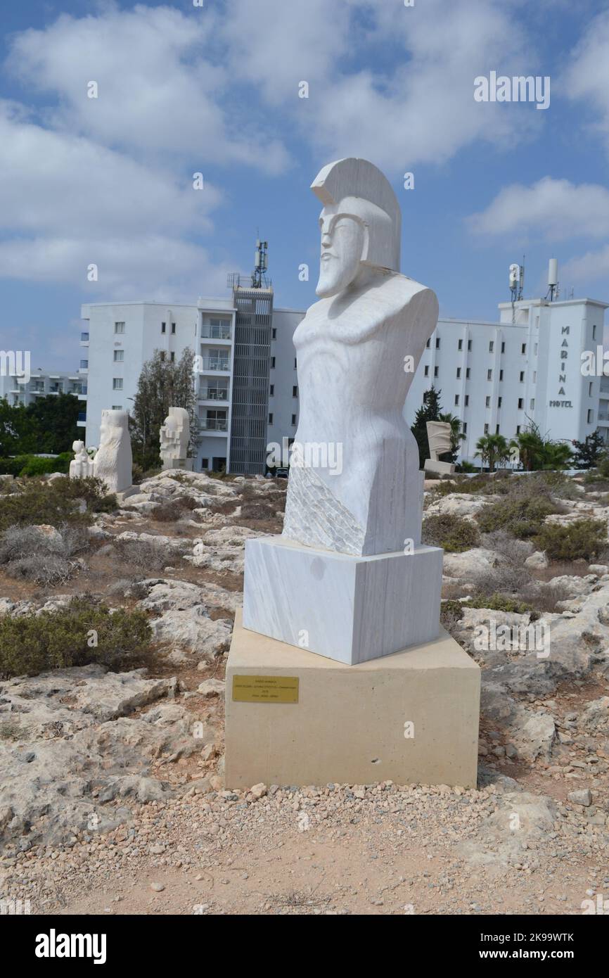 Greek Soldier by Saeid Ahmadi Ayia Napa International Sculpture Park ...