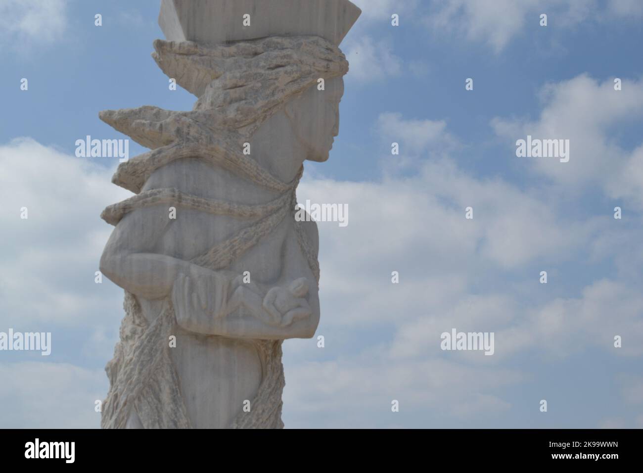 Gaea holding young Zeus by Bojan Grujic Ayia Napa International ...