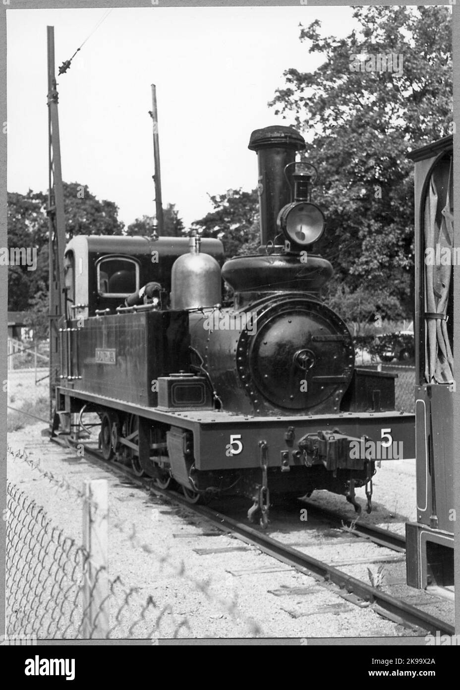 Nordmark - Klarälven Railway, NKLJ LOK 5 "Lovisa Tranaea Stock Photo ...