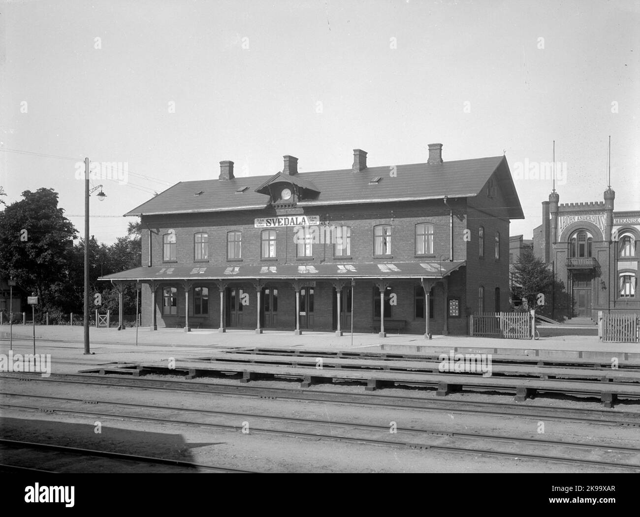 Svedala station hi-res stock photography and images - Alamy
