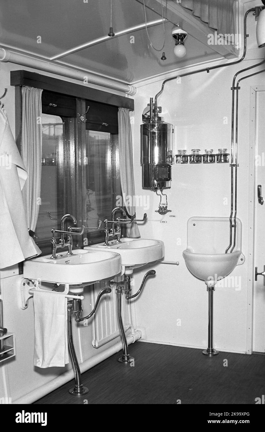 Hospital train showed at the exhibition SJ in the service of the ...