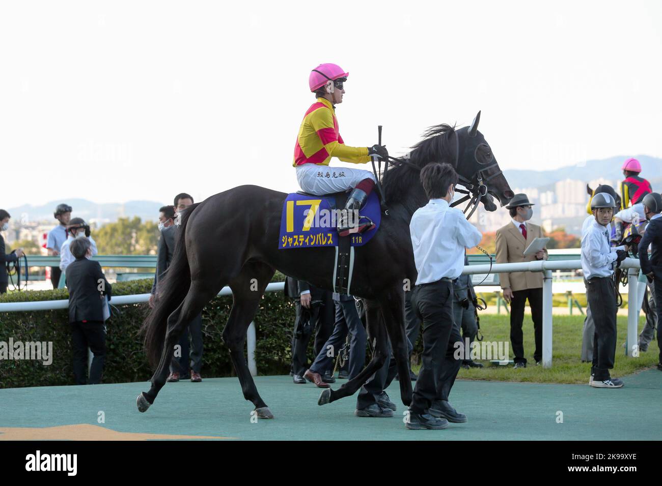 Hyogo, Japan. 23rd Oct, 2022. Justin Palace and Katsuma Sameshima ...