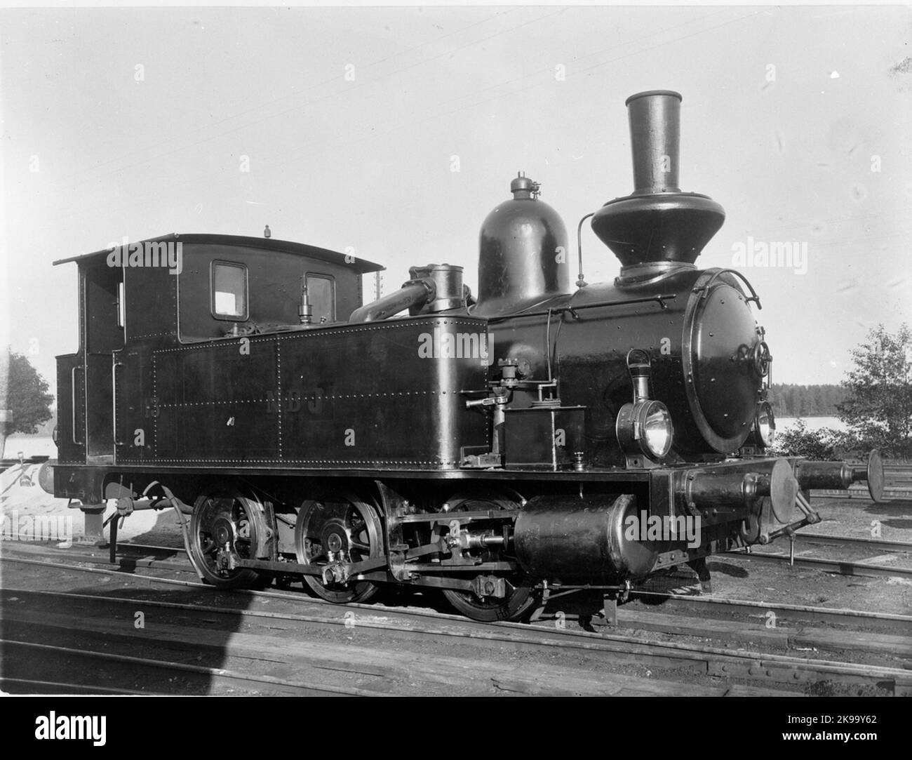 Norsholm - Bersbo Railway, NBJ Lok 13, Modernized Stock Photo - Alamy