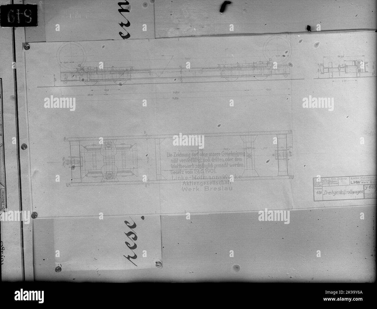 Drawing Transfer Tag 1435 - 891 mm Stock Photo - Alamy