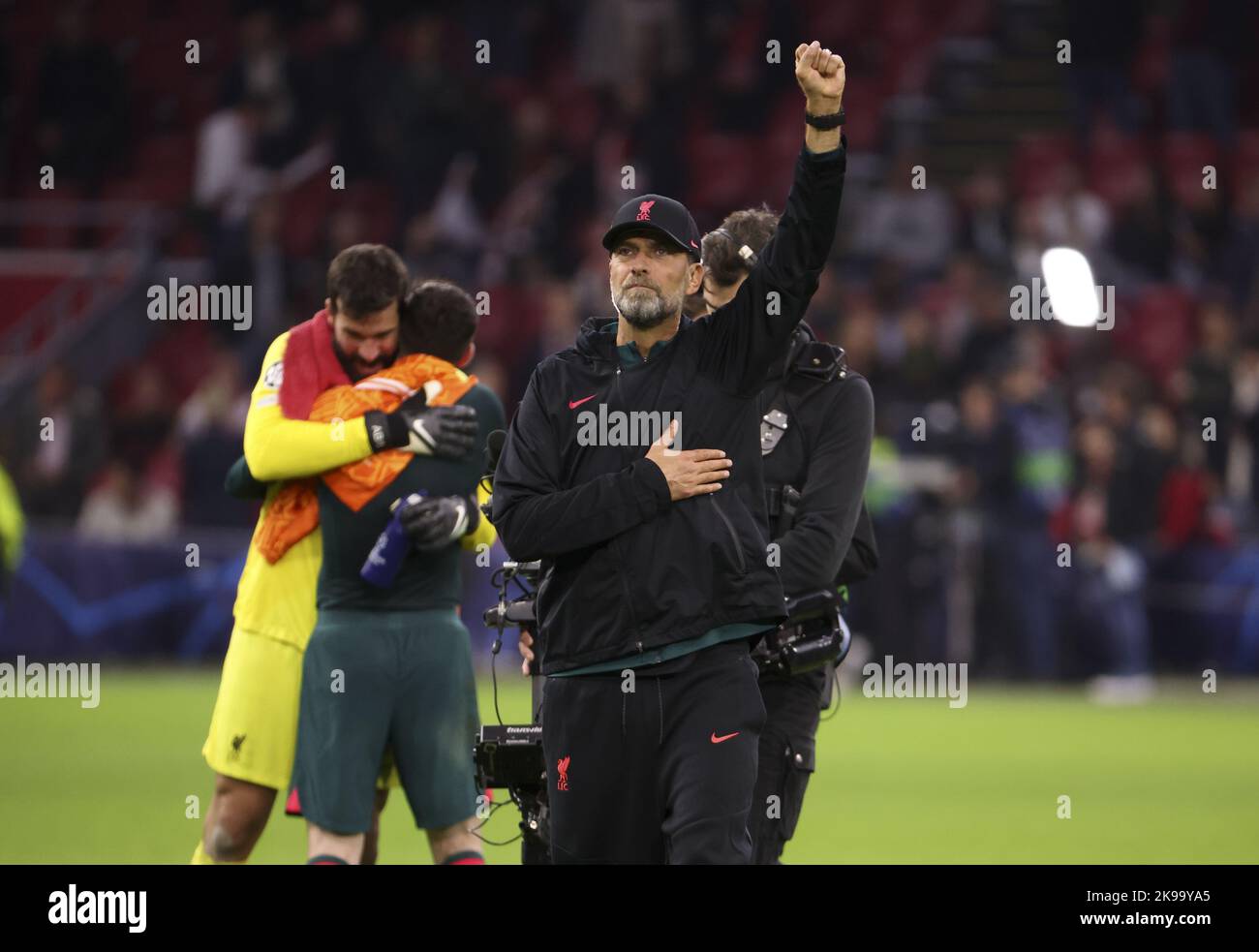 Amsterdam, Netherlands - October 26, 2022, Coach of Liverpool Jurgen ...